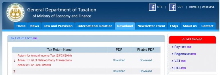 Asycuda - Automated System for Customs Data in Cambodia