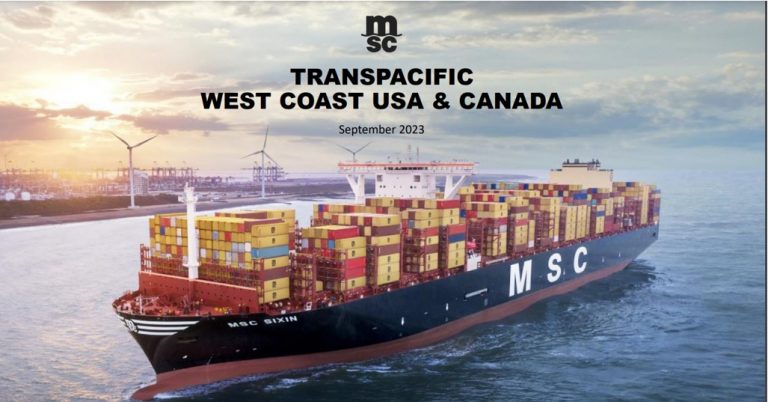 MSC line - MSC Mediterranean Shipping Company