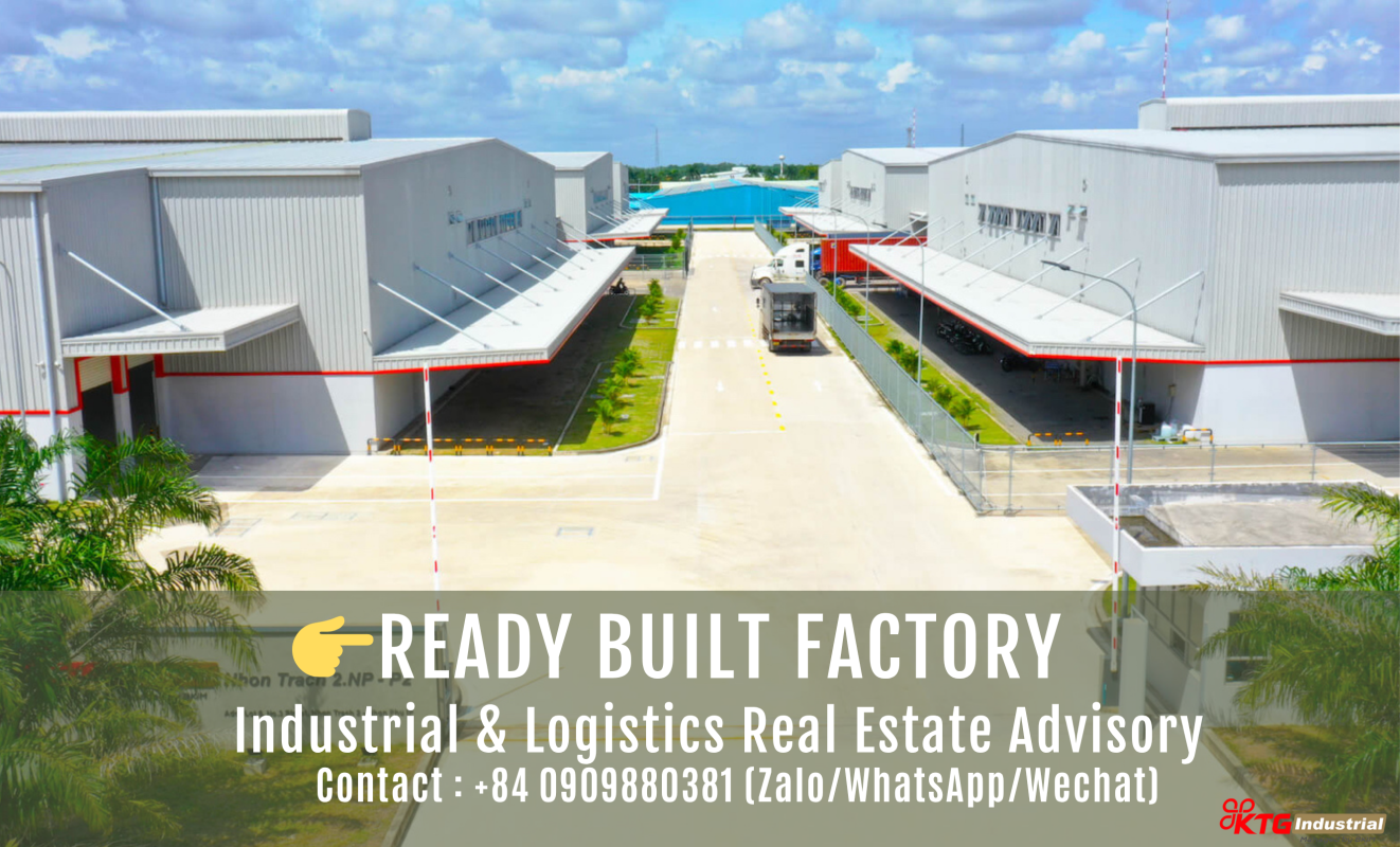 ready-built factory for rent in Vietnam - HappyTrans